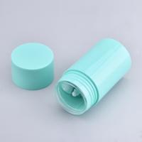 China Round Twist Up Plastic Deodorant Tubes Container Silk Screen Printing for sale