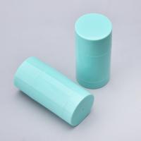 China 40g Plastic Deodorant Tubes Blue Color Custom Printing for sale