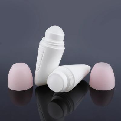 China Customizable 75ml Plastic Roller Bottle Leak Proof Eco Friendly for Deodorant Essential Oils for sale
