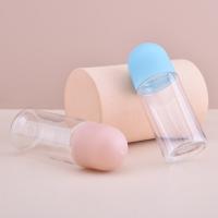 China Custom 50ml PET Roll On Deodorant Bottle Leak Proof Clear Plastic for sale