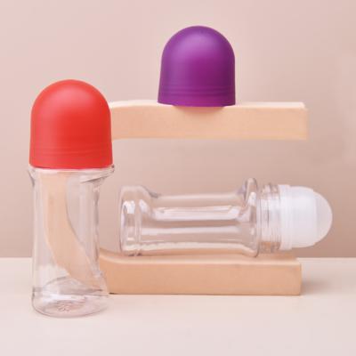 China Customizable 50ml PET Roll On Bottle Leak-proof For Personal Care Products for sale