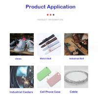 China Fiber TPU Granules With Transparent And Customized Color Options Offering High Tensile Strength And Compression Deformation Resistance Widely Use for sale