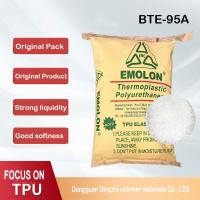 China Polyether Based TPU Raw Material Granule Virgin Plastic Pellets TPU Material Low Temperature Resistance For Wheels Super Abrasion Good Hardness Competitive Price Ready Stock for sale