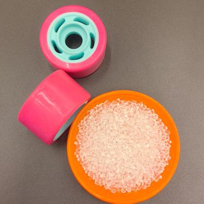China Flame Retardant TPU Granules 95A High Tear Resistance for Injection Molded Livestock Ear Tags for sale