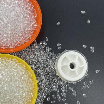 China Hydrolysis Resistant TPU Granules 90A Polyether Thermoplastic Polyurethane for Caster Wheels for sale