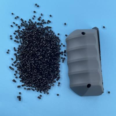 China Black GRS Recycled TPU Elastomer 85A Hardness 1.205 g/cm³ Density for Injection Molding for sale