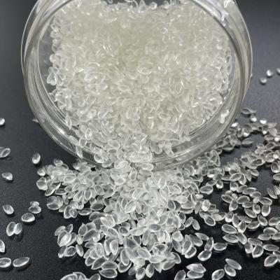 China DingZhi Polyether TPU Granules 765A Transparent Flame Retardant Wear Resistant for Injection Molding for sale