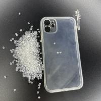 China Polyether TPU Granules 90D Hardness for Phone Cases High Transparency Wear Resistant Raw Material for sale