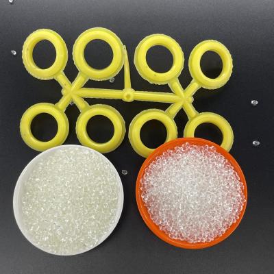 China Polyether TPU Granules 98A High Tensile Strength 70MPa Elongation 1000% for Injection Molding for sale