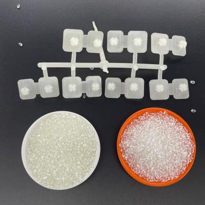 China Polyether TPU Granules 85A High Heat Resistant Oil Resistant Wear Resistant for Injection Molding Livestock Ear Tags for sale