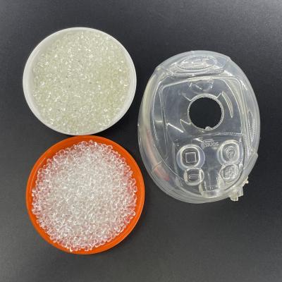 China Polyether TPU Granules 95A Flame Retardant High Tensile Strength for Livestock Ear Tags Injection Grade for sale