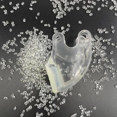 China Conductive TPU Material with 500% Elongation and Shore A 60 Hardness for ESD Protection in Electronics for sale