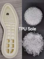 China Shore A 70-72 Hardness Transparent TPU Granules for Extrusion Molding with 342.7 kg/cm² Tensile Strength for sale