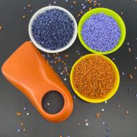 China TPU TPR Granules Hardness 90 Shore A Polyurethane Original Color Black for Shoe Soles for sale
