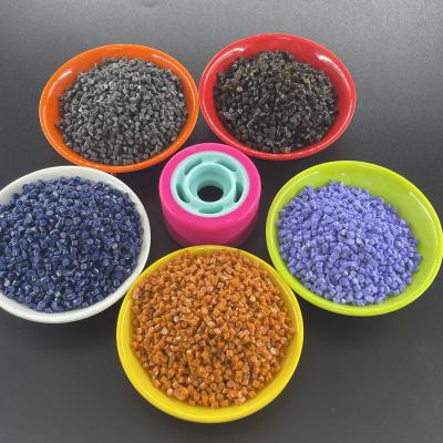 China Fiber Reinforced TPU Pellet 76 Shore D High Hardness Wear Resistant for Casters Wheels for sale