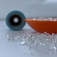 China Fiber Reinforced TPU 71D Hardness High Tensile Strength for Casters Electronic Accessories for sale