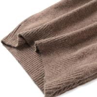 China Winter Women's Viscose/Polyester Knitted Sweater Pullover with Anti-Wrinkle Casual Long Sleeve for sale