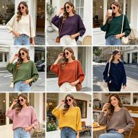 China Luxury Alpaca Wool Blend Sweater Anti-Pilling Computer Knitted Pullover Soft Cozy Knitwear for sale