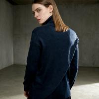 China Breathable Anti-Wrinkle Knit Sweater Pullover with Computer Knitted Design for sale