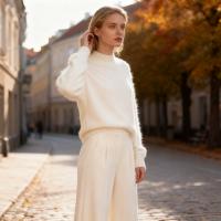 China Cashmere-quality Breathable Korean-style Pullover Sweater for Women Winter 2026 for sale