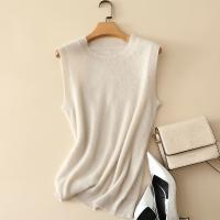 China Women's Cashmere Sweater Vest 100% Cashmere Breathable Anti-Wrinkle Luxury Casual Style for sale