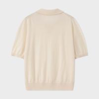 China Women's 100% Cashmere Sweater Anti-Pilling Breathable Pullover with Turn-down Collar for sale