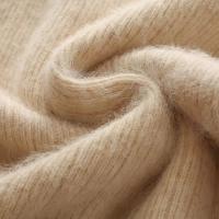 China Autumn and Winter Women's 100% Wool Sweater Dress with O-Neck and Hand Woven Details for sale