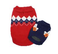 China Wholesale Warm Knitted Dog Sweater - Elegant Gentleman Style Windproof Pet Knitwear for Winter for sale