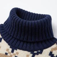 China 100% Merino Wool Men's Sweater Pullover with Breathable and Anti-Pilling Features for sale