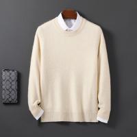 China Men's 100% Wool Pullover Knit Sweater - Breathable 12 GG for Autumn Winter for sale