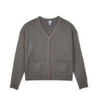China Women Winter Vietnam Cable Knit Cardigan 100% Acrylic Anti-Wrinkle Thick 380-580g Casual V-Neck Sweater for sale