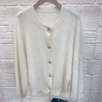 China Winter Casual Women's Sweater - 100% Cashmere Cardigan with Custom Logo Option for sale