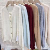 China Winter Casual Women's Sweater - 100% Cashmere Cardigan with Custom Logo Option for sale