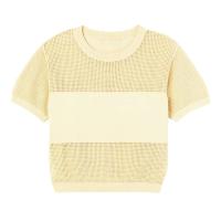 China Breathable 100% Cotton Computer Knitted Women's Sweater Knit Top for Casual Summer Wear for sale