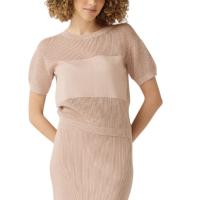 China Breathable 100% Cotton Computer Knitted Women's Sweater Knit Top for Casual Summer Wear for sale
