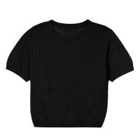 China Breathable 100% Cotton Computer Knitted Women's Sweater Knit Top for Casual Summer Wear for sale