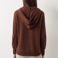 China Factory Direct 100% Wool Hoodie Soft Casual Style Pullover for Women for sale