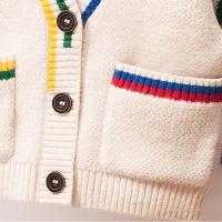 China Custom Mommy and Me Breathable Eco-Friendly Knit Cardigan Sweater for Women and Girls for sale