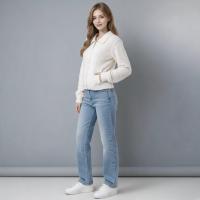 China Women's Slim Fit Breathable Wrinkle-resistant Computer Knitted Cardigan with Lapel Collar for sale