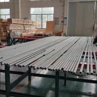China 316Ti Welded Round Stainless Steel Tubing Straight Hot Rolled Seamless Steel Tube for sale