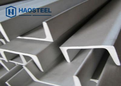China 6m 316L Stainless Steel Channel Bar Pickled Polishing U Shape ASTM A276 for sale