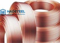 China Length 1-12m Copper And Aluminum Pancake Air Conditioner Copper Tube Corrosion Resistance for sale