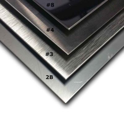 China ASTM A240 Stainless Steel Sheet Grade 304L/304H/409 904L/316L/316ti 2B Surface Finish Bending / Cutting / Welding Services for sale