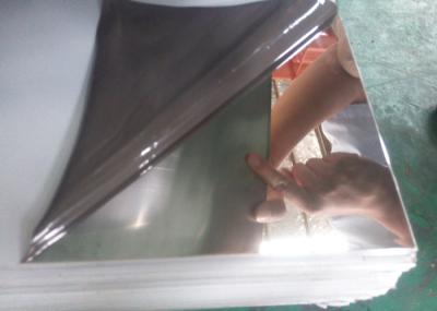 China 321 Stainless Steel Sheet Mirror Finish Surface With Thickness 0.3mm ~ 6mm for sale