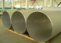 China ASTM JIS Stainless Steel Welded Pipe Large Diameter For Industrial Fluid Conveying for sale