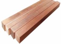 China T2 Round Rod 16mm Copper Square Bar , Polished C12000 Bending Copper Flat Bar for sale