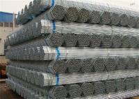 China Hot Dipped Round Steel Pipe / GI Pipe Pre Galvanized Steel Pipe Tube 5.8m 6m Length for sale