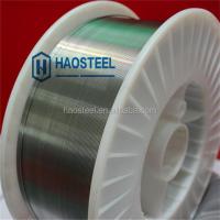 China Haosteel Nickel Alloy Steel Ernicrmo-3 625 Welding Wire Rod ISO Certified 1000m/reel Bright Matt Surface Price Per kg Super Wire for sale