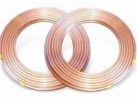 China Length 1 - 12m Copper And Aluminum Pancake Air Conditioner Copper Tube Corrosion Resistance for sale