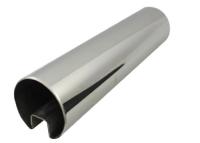 China Pickled Mirror Finish Welded Stainless Steel Pipe 0.5mm for sale